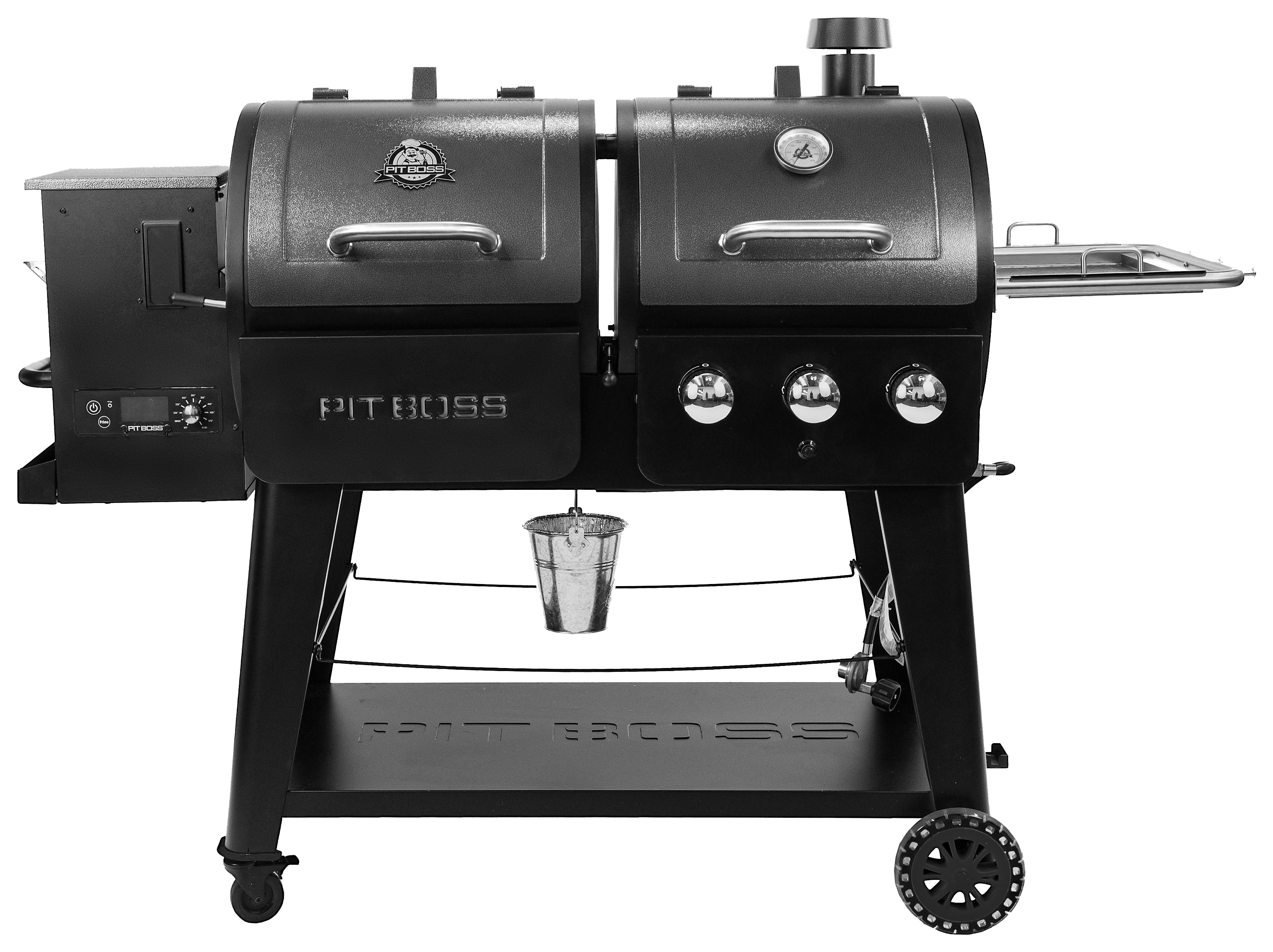 Pit Boss 1230 Wood Pellet and Propane Combo Grill | Bass Pro Shops